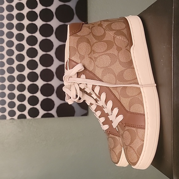 Coach | Shoes | Coach High Top Tennis Shoes | Poshmark